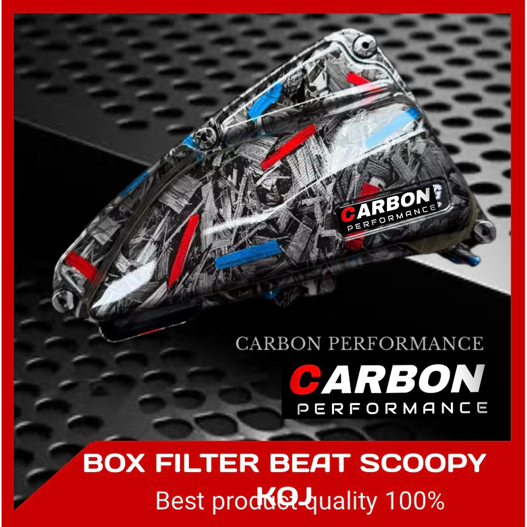 Jual TUTUP FILTER BEAT DELUX CARBON FORGED KIPAS SCOOPY NEW FORGED ...