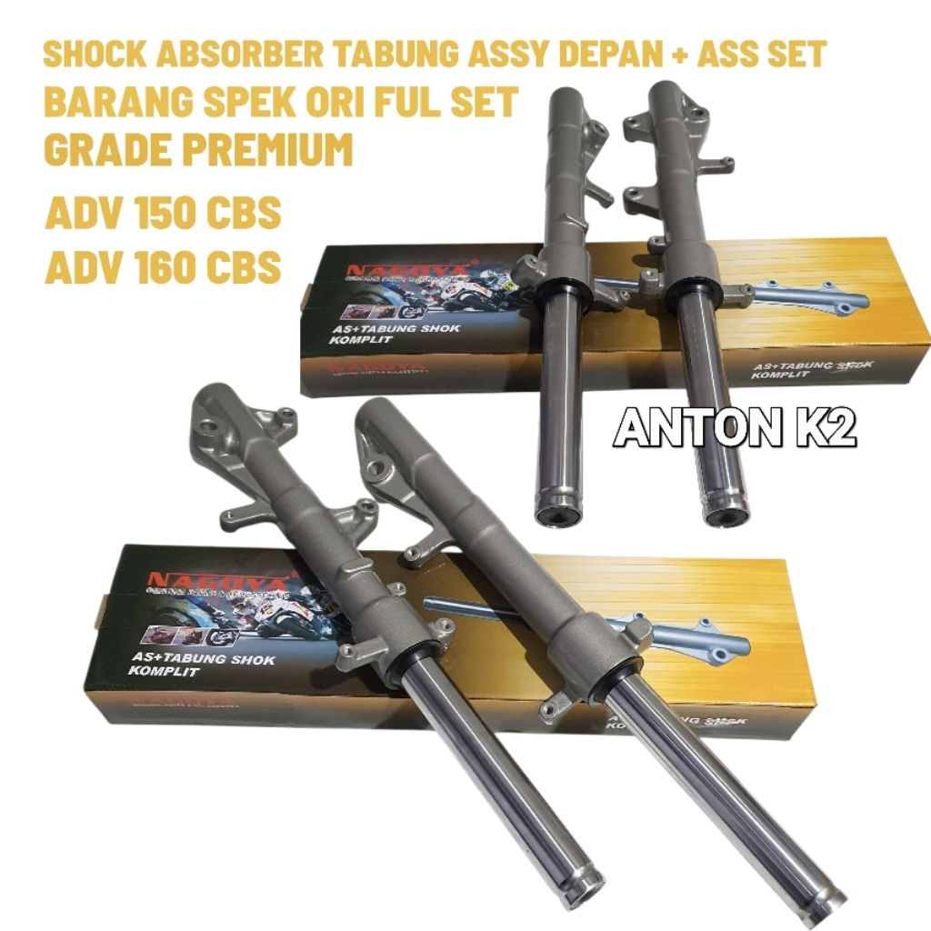 Jual SHOCK DEPAN/ASS SHOCK TABUNG DEPAN ORI STANDAR MOTOR ADV 150 CBS ...