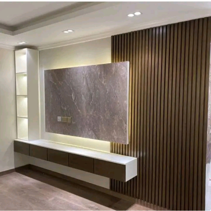 Jual BACKDROP TV CUSTOM MINIMALIS | Shopee Indonesia