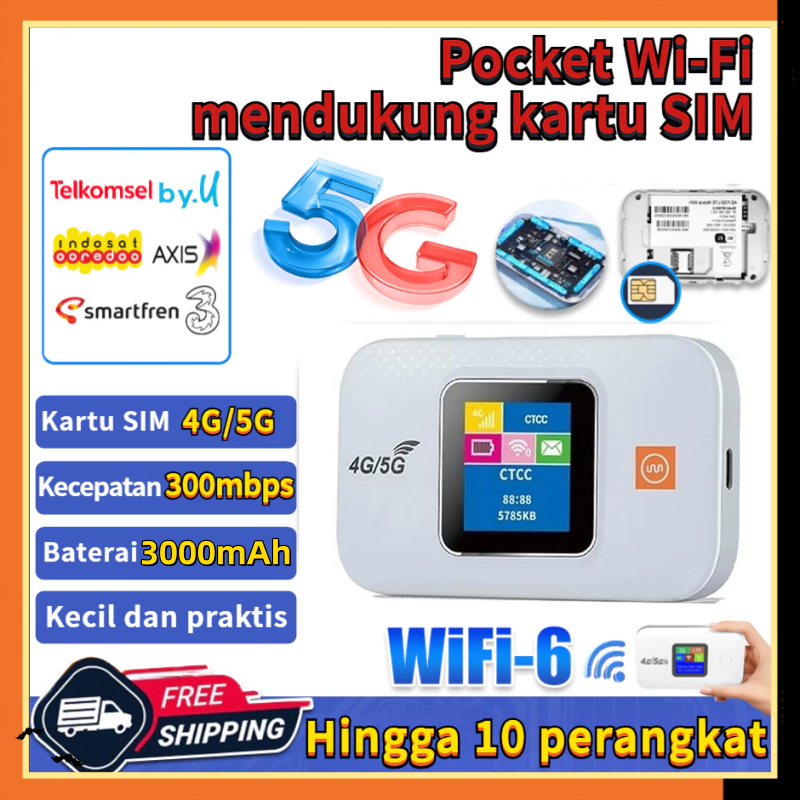 Jual 【READY STOCK】Modem PowerPort Wifi Mifi 4G/5G LTE 300Mbps UNLOCK ...