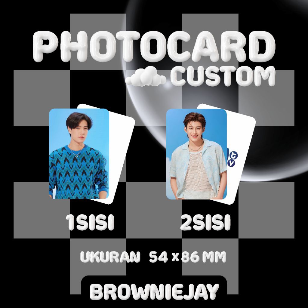 Jual Cetak Photocard Premium Ac 310 Gsm | Proses Cepat | Shopee Indonesia
