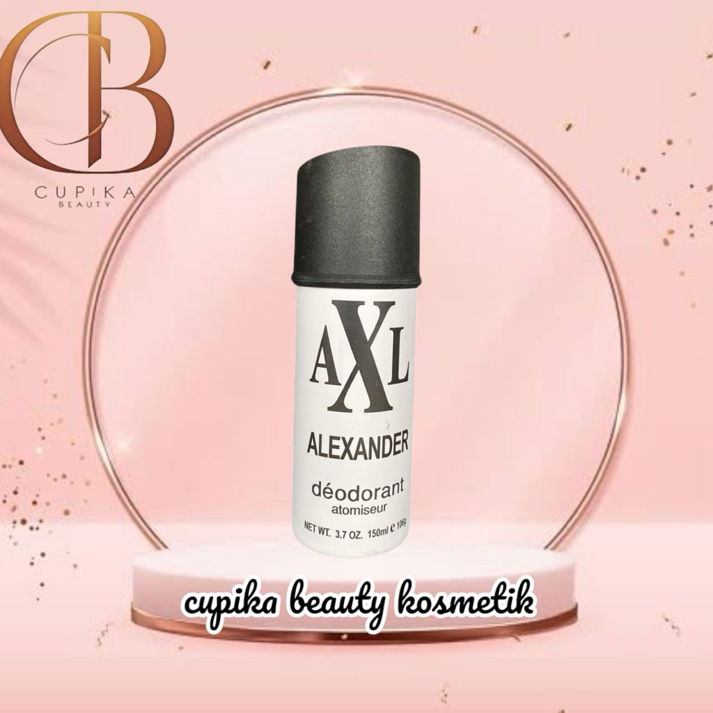 Jual kc,z} AXL alexander atomiseur 150 ml putih deodorant body parfume ...