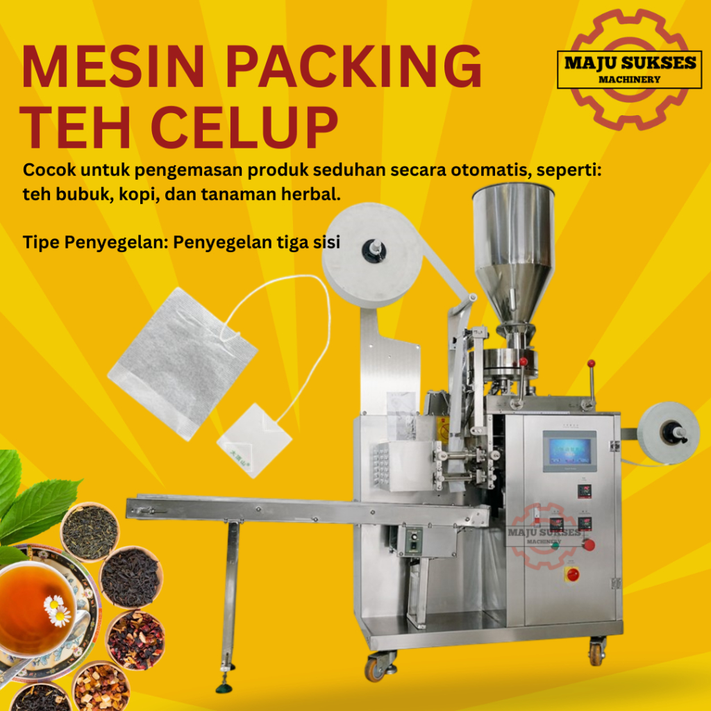 Jual Mesin Kemas Packing Teh Celup Otomatis Tea Bags/ Mesin Pengemas ...