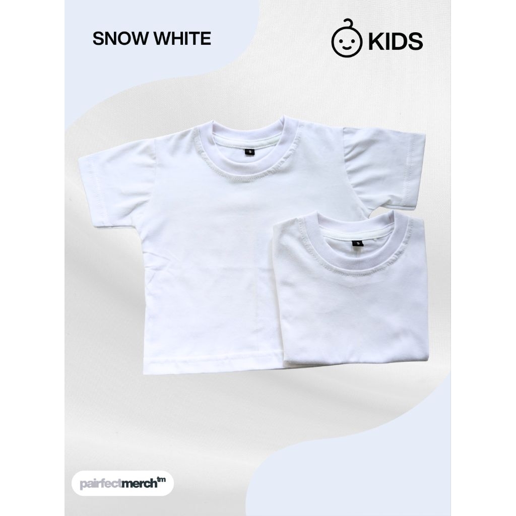 Jual Pairfect Merch Kaos Baju Anak Basic Polos Usia 1-10 Tahun Unisex ...