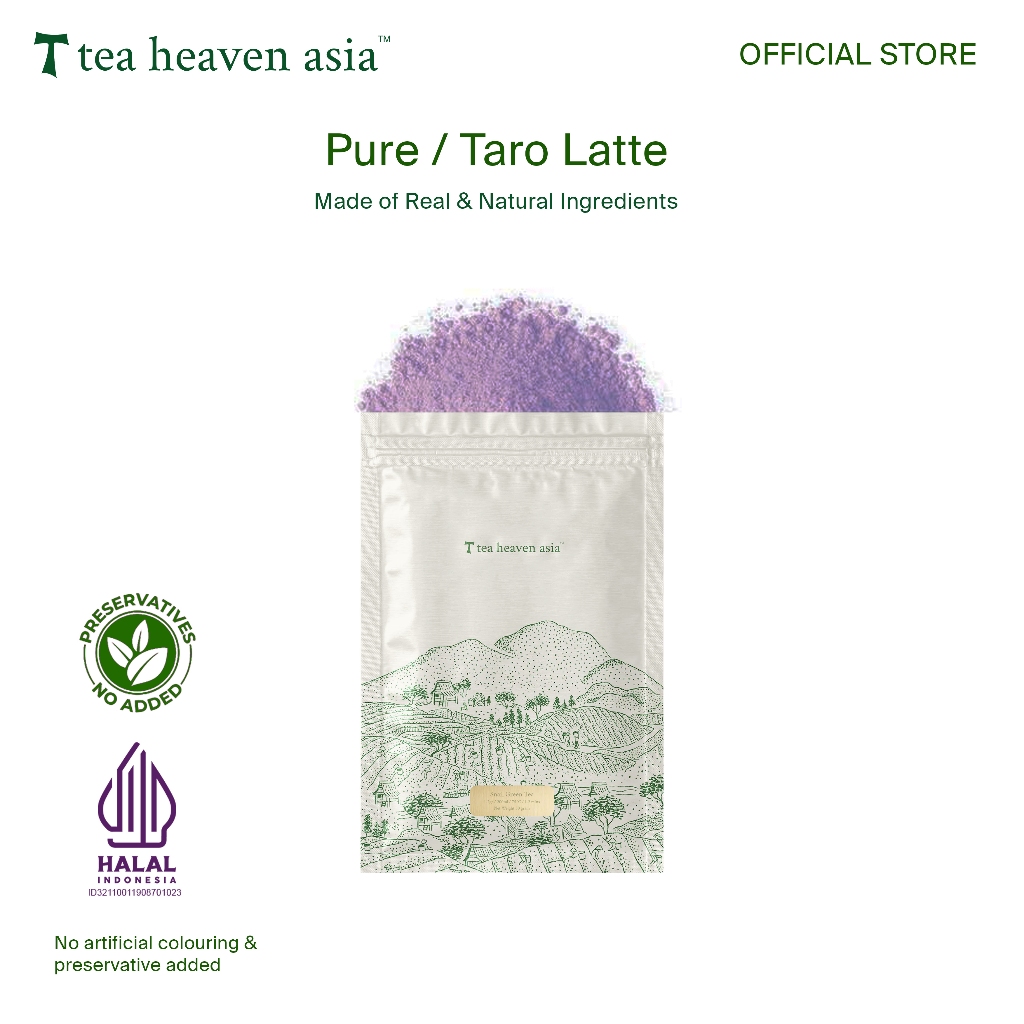 Jual Tea Heaven Taro Powder 100 gr | Shopee Indonesia