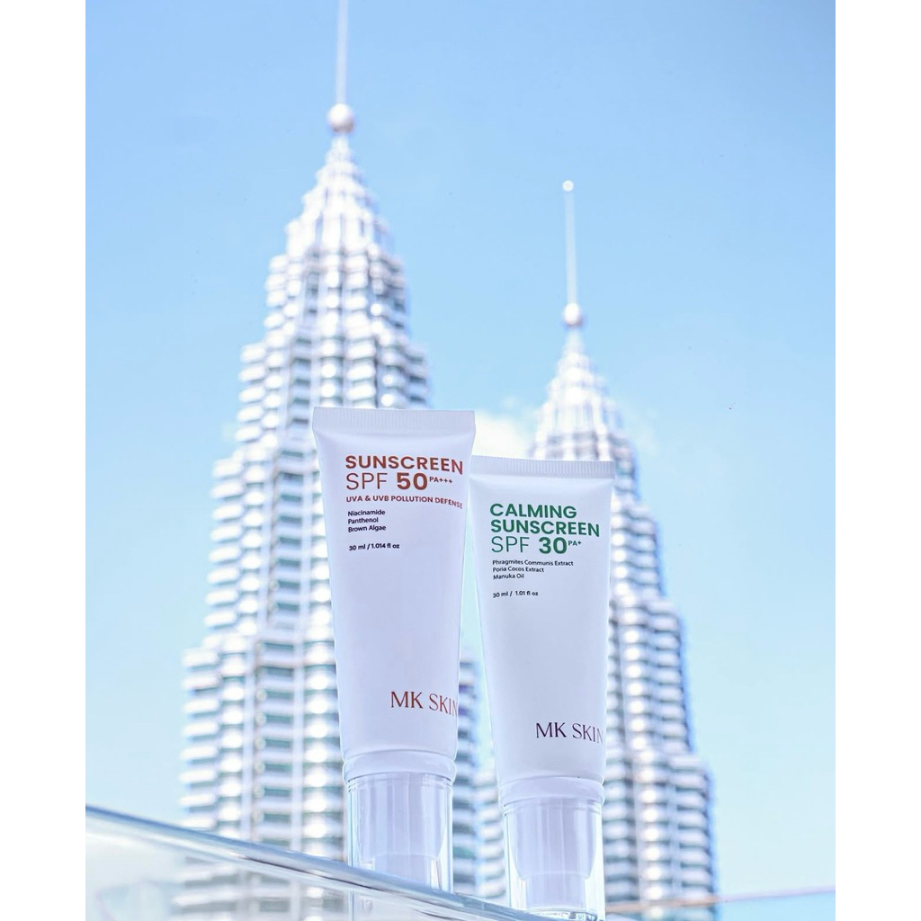 Jual MK SKIN - SUNCREEN SPF 50 PA+++ UVA & UVB POLLUTION DEFENSE ...