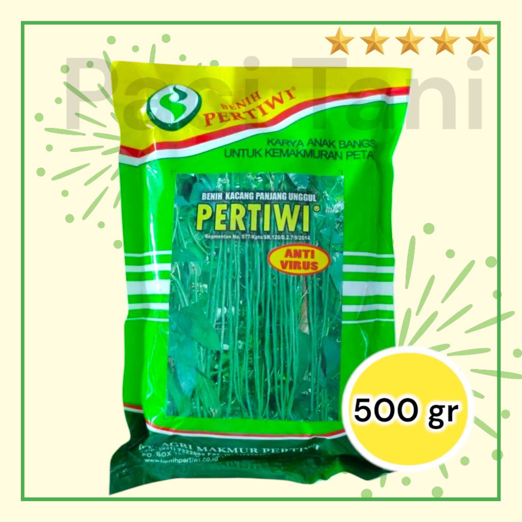 Jual Kacang Panjang Merah Putih Pertiwi 500gr Anti Virus | Shopee Indonesia