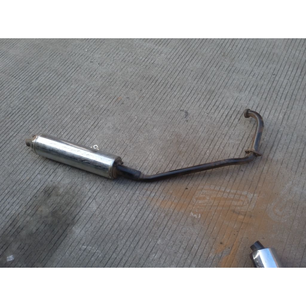 Jual Knalpot Satria Fu original standar pabrik | Shopee Indonesia