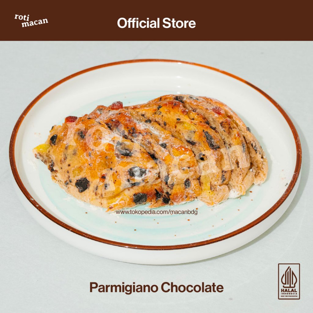 Jual Parmigiano Chocolate - Roti Macan Fresh Artisan Bread | Shopee ...