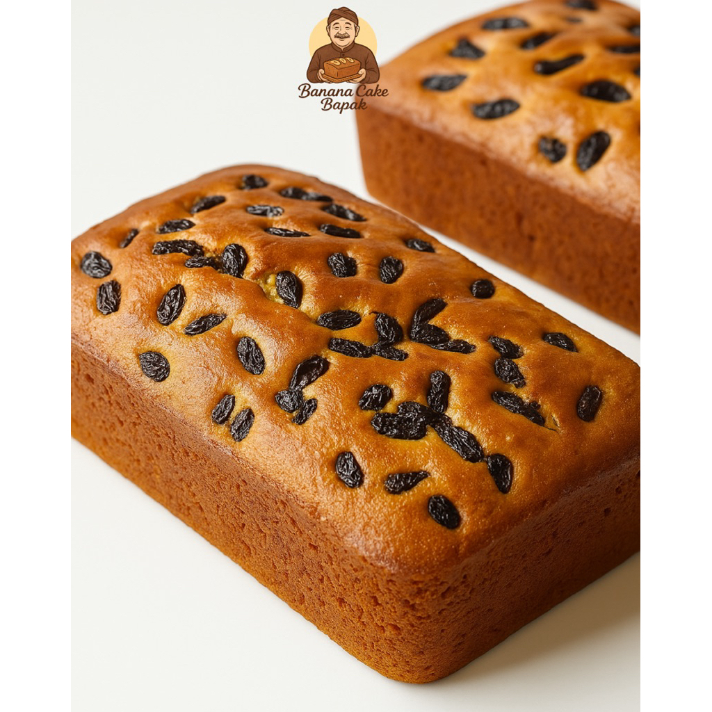 Jual Banana Cake Bapak Signature Resep Topping Kismiss | Shopee Indonesia