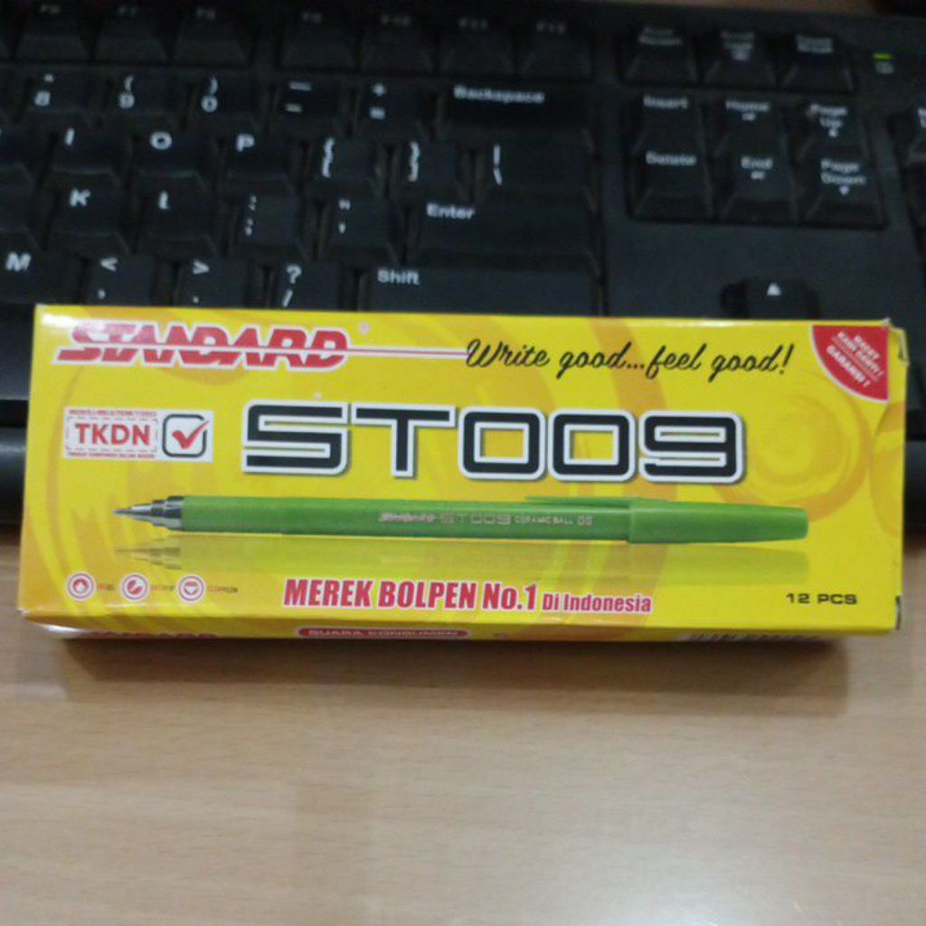 Jual Pulpen STANDARD 0.38mm ST-009 (12pc) | Shopee Indonesia