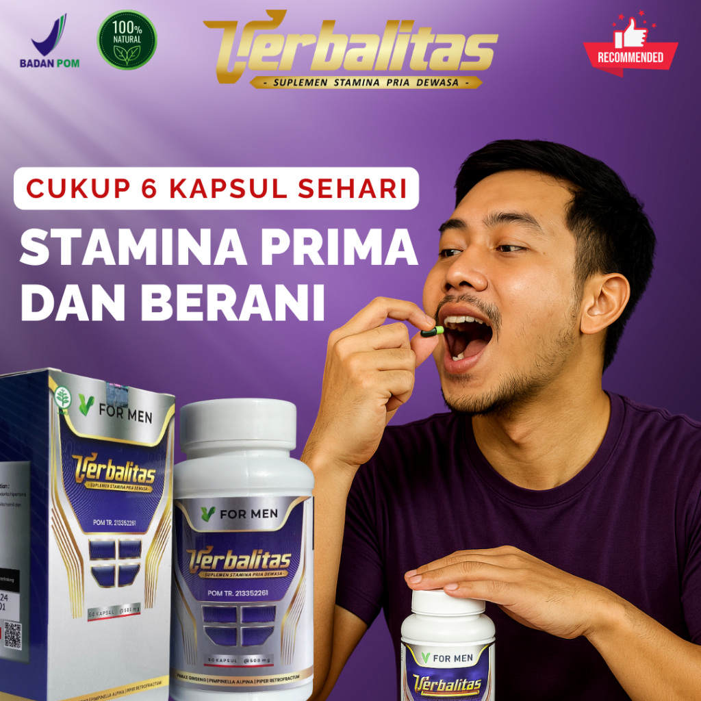 Jual Verbalitas - Suplemen Penyubur Sperma Penambah Stamina Kuat Pria ...