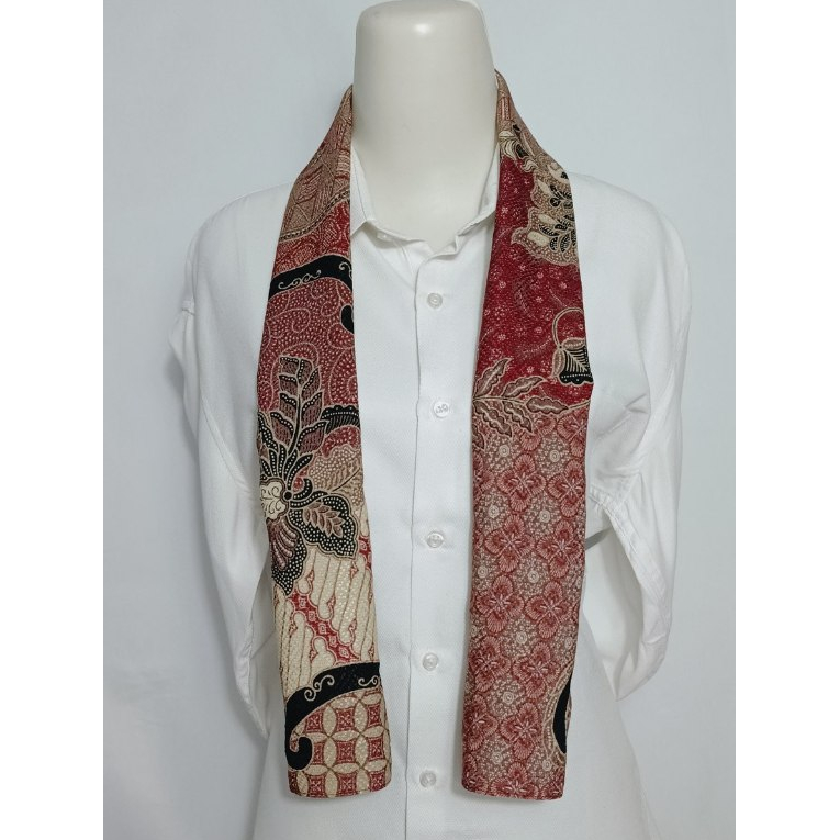 Jual S10 Syal batik wanita Scarf Leher Pria Khas Indonesia Syaleher ...