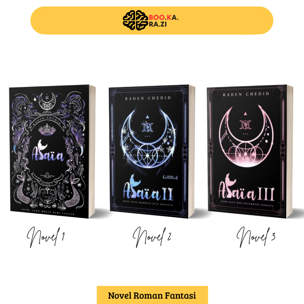 Jual Novel Alaia I, II dan III- Raden Chedid - Penerbit Loveable x ...