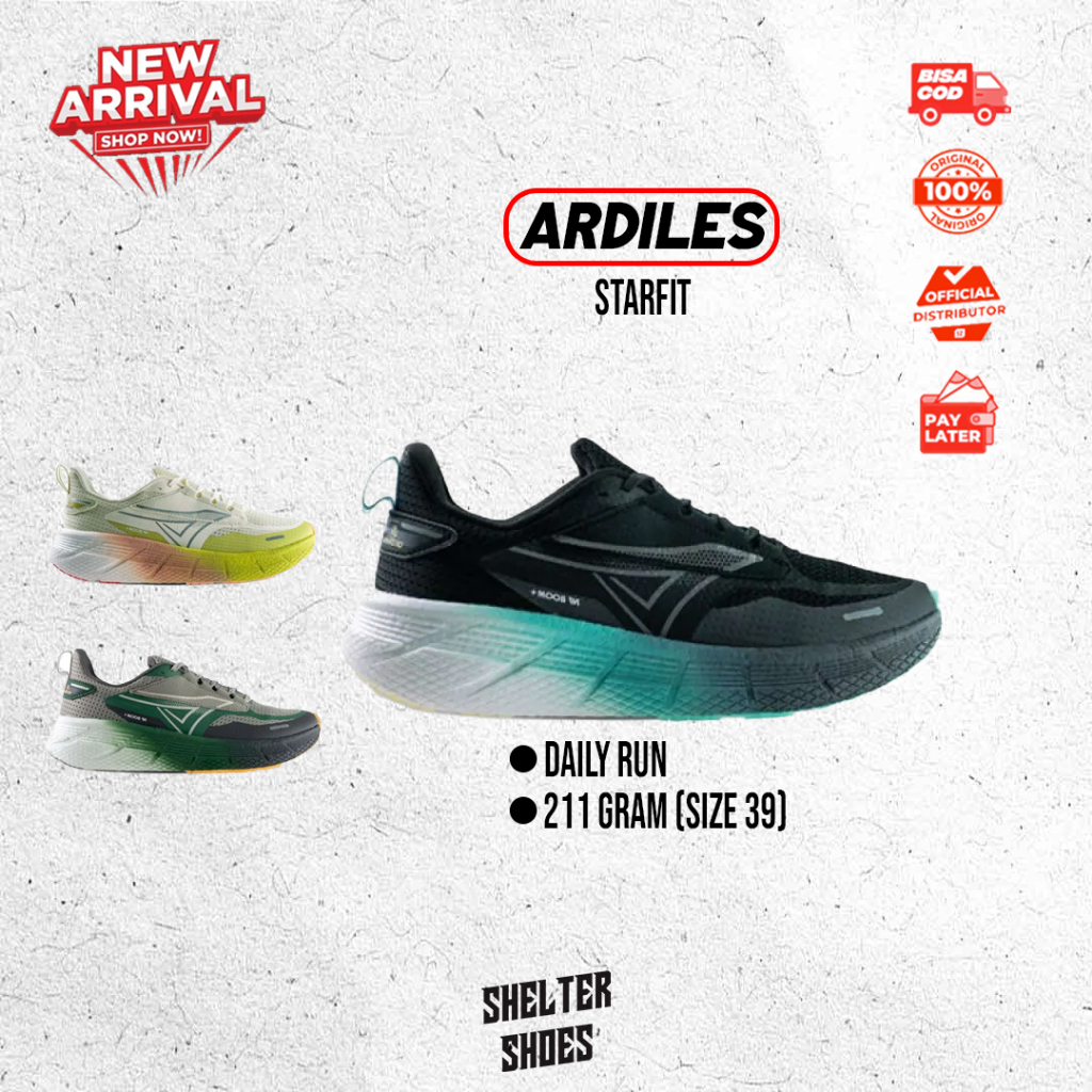 Jual SEPATU RUNNING ARDILES STARFIT ORIGINAL SEPATU LARI ARDILES ...