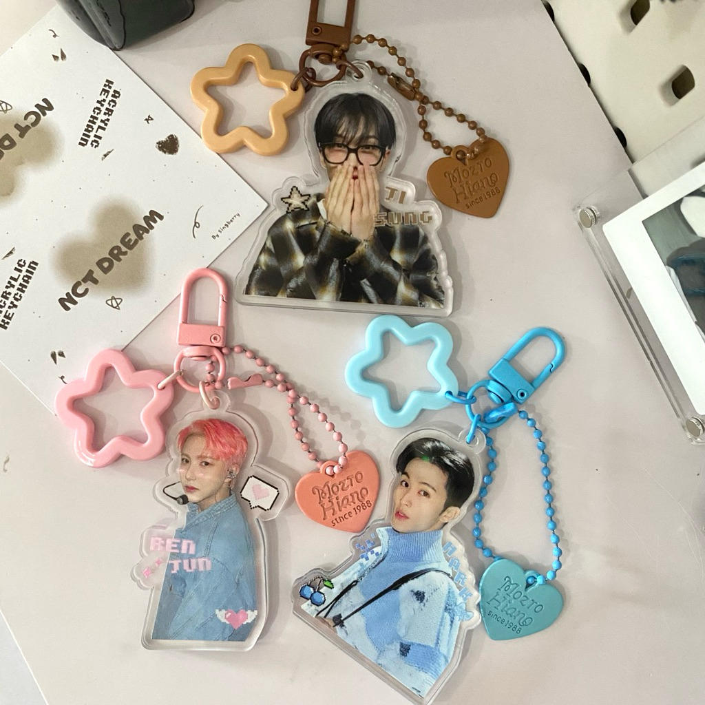 Jual NCT DREAM Keychain Acrylic Ganci Gantungan Kunci Fanmerch by ...