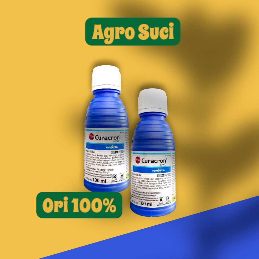 Jual Insektisida Curacron 500 EC Kecil ORIGINAL 100% - 100 Ml | Shopee ...