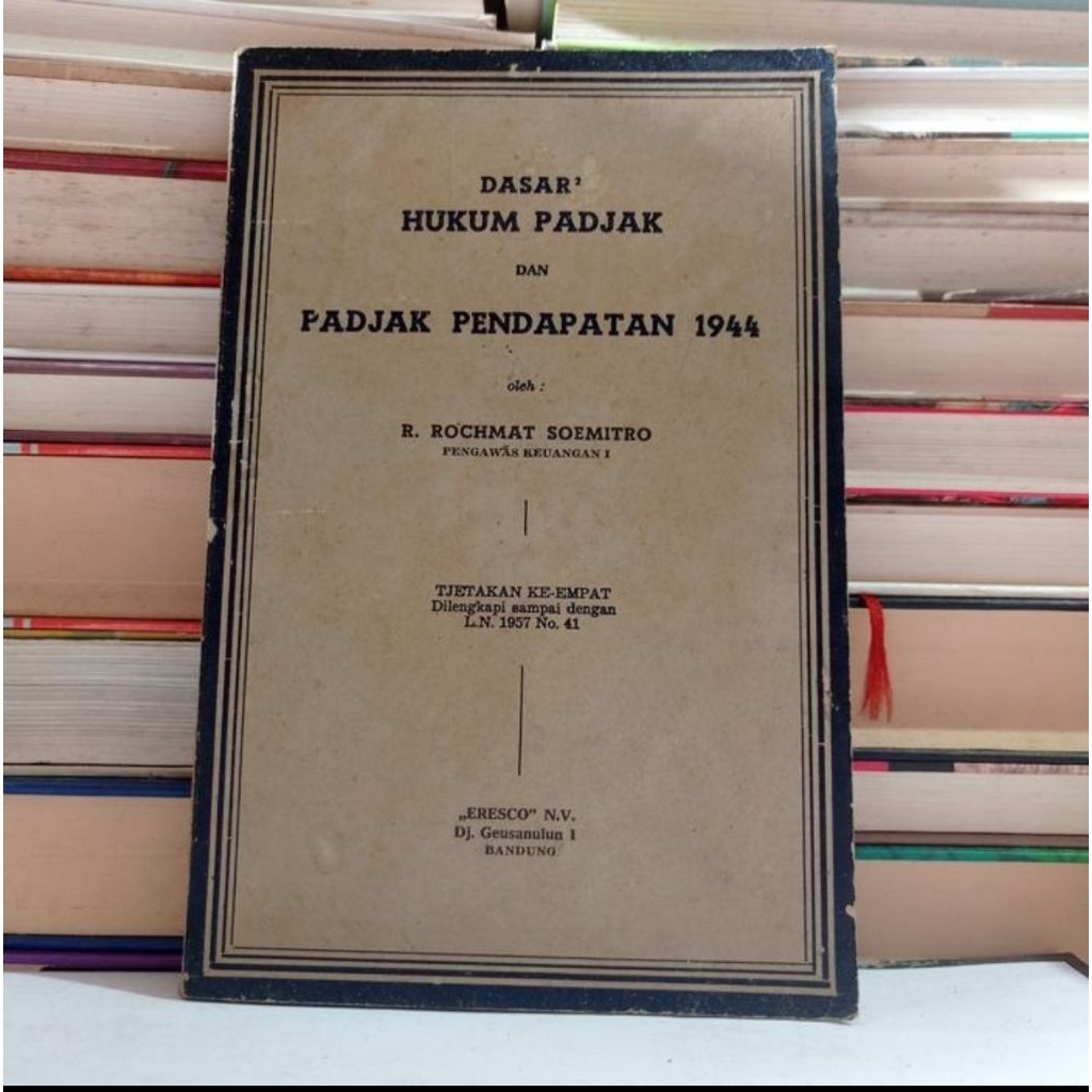 Jual DASAR DASAR HUKUM PADJAK DAN PADJAK PENDAPATAN 1944 | Shopee Indonesia