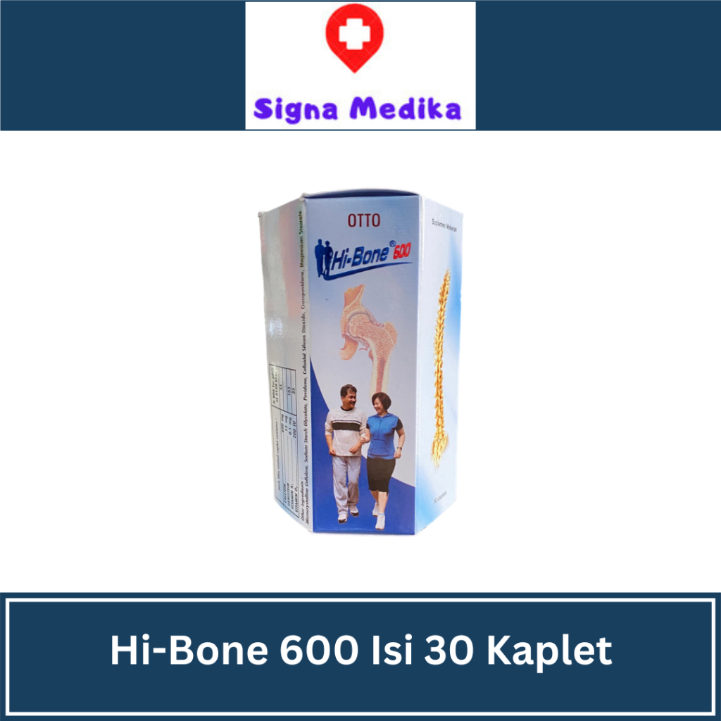 Jual Hi - Bone 600 Isi 30 Kaplet - Vitamin Tulang | Shopee Indonesia