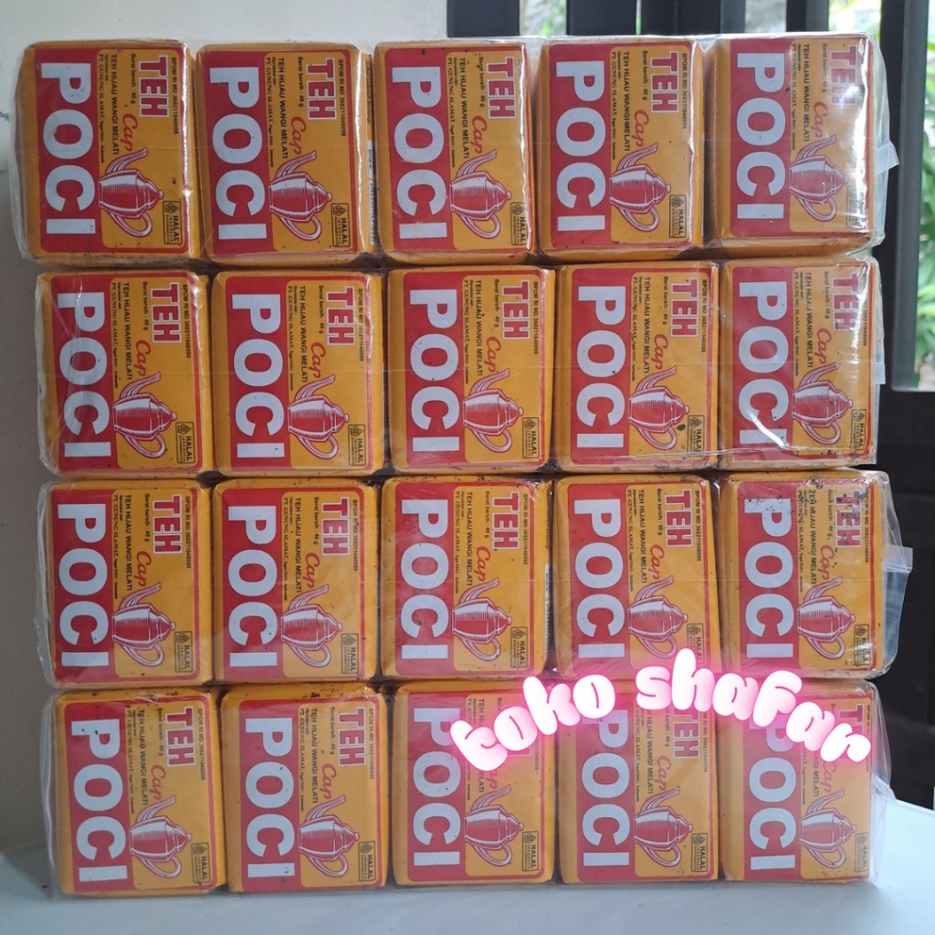 Jual Teh Poci Kuning 40 gram- Teh khas wong solo | Shopee Indonesia