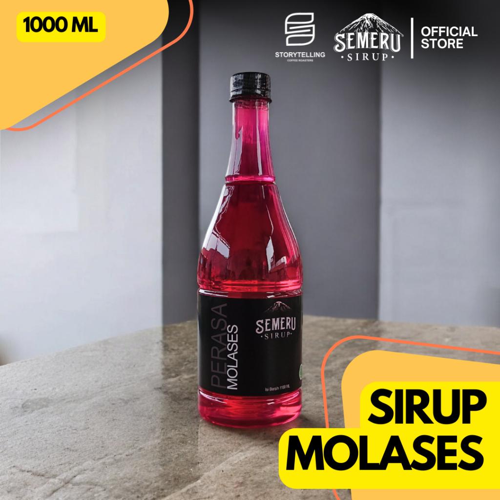 Jual Sirup Rum ( Molases ) semeru syrup 1000 ml / 1 liter | Shopee ...