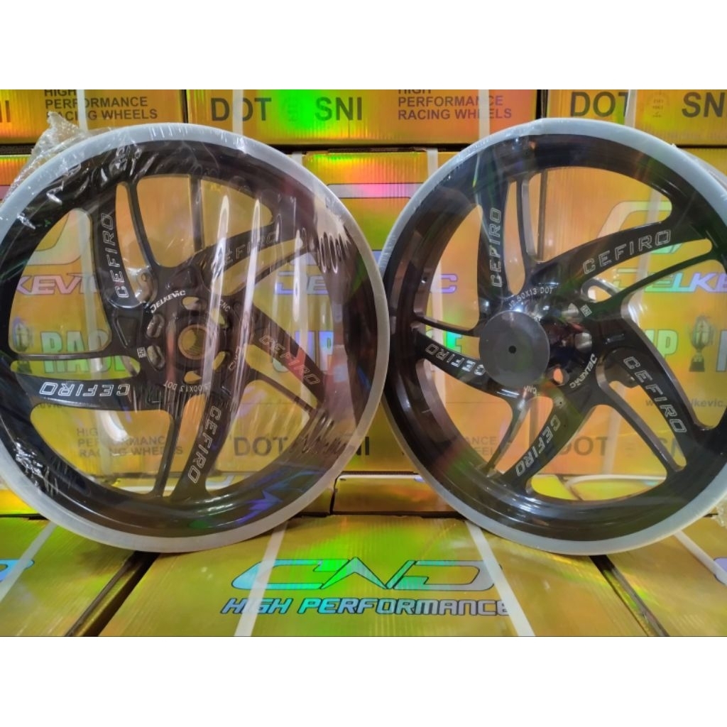 Jual VELG DND DELKEVIC CEFIRO NMAX TURBO/NMAX NEO/NMAX NEW RING 13 ...