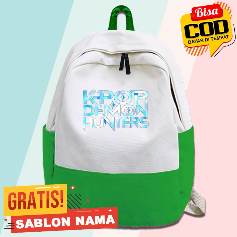 Jual Tas Ransel Anak Kpop Demon Hunter Logo / Tas Gendong Anak Sekolah ...