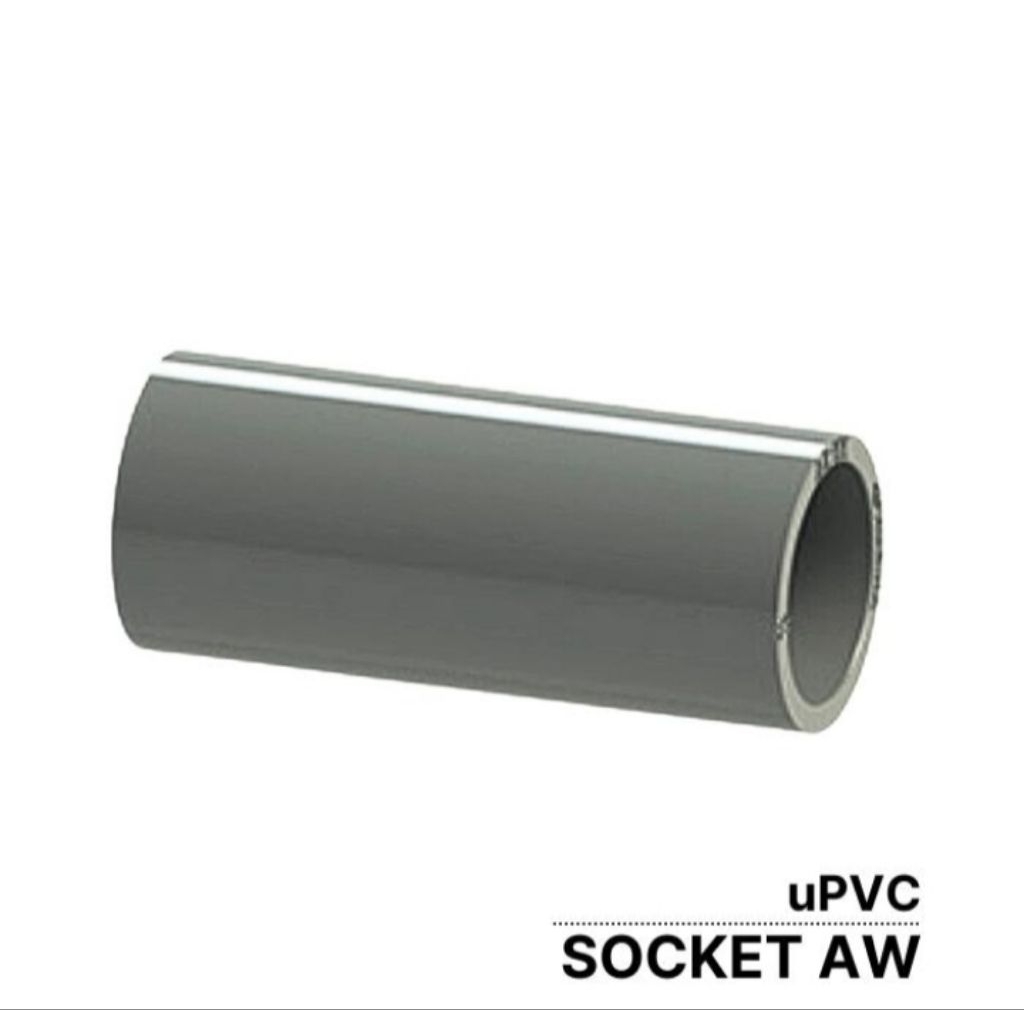 Jual Sok PVC AW 1/2 inch Socket PVC AW 1/2" Sock PVC JIS 1/2 inch ...