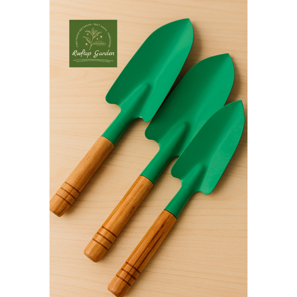 Jual SEKOP TAMAN Alat Berkebun Sendok Tembok Gagang Kayu l Cetok Skop ...