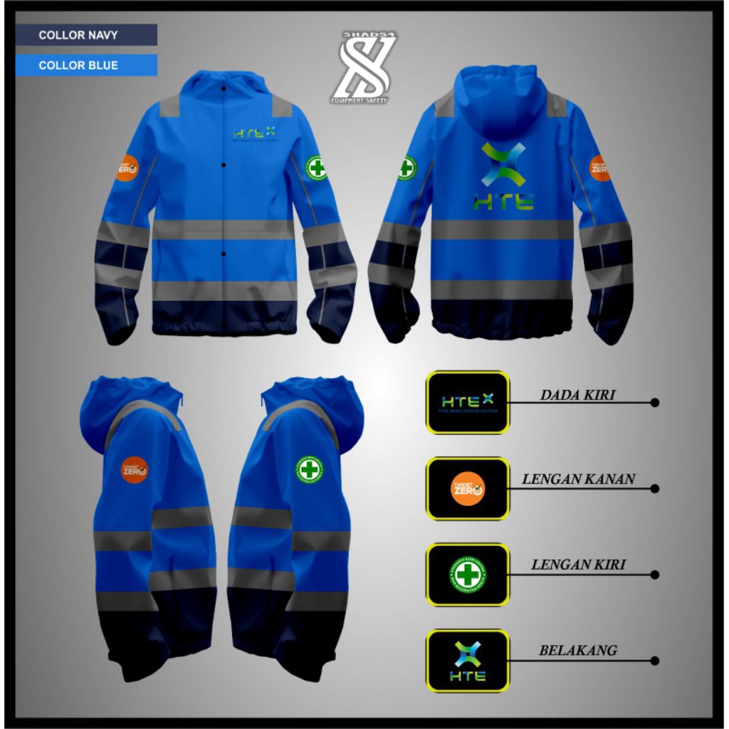 Jual jaket tambang jaket k3 jaket safety jaket costume jaket kerja ...