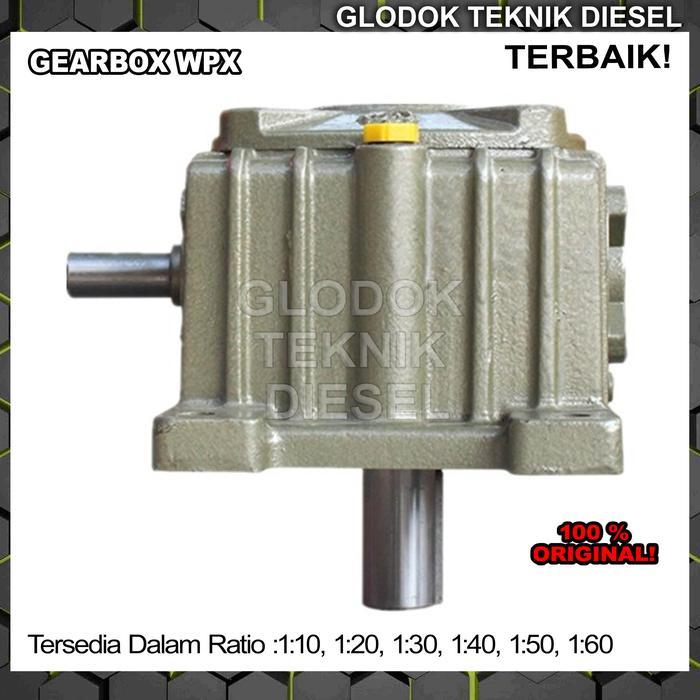 Jual MESIN GEARBOX WPX 100 Ratio 1:10 - 1:60 SPEED REDUCER GEAR BOX WPX ...