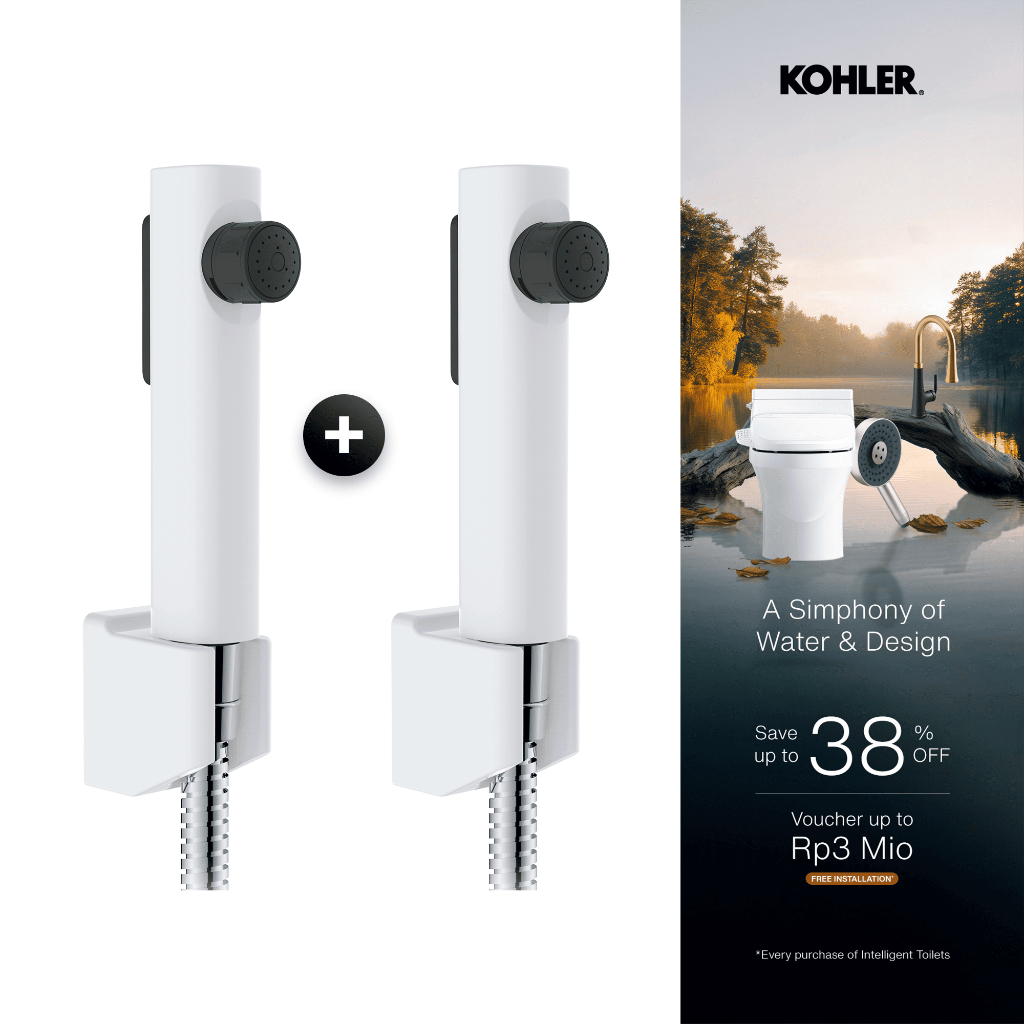 Jual (Bundle Package x 2) KOHLER Cuff 2.0 Jet Shower Bidet / Hygiene ...