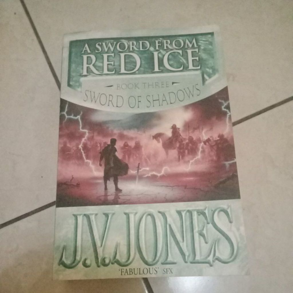 Jual buku A sword from red ice book three sword of shadows | Shopee ...