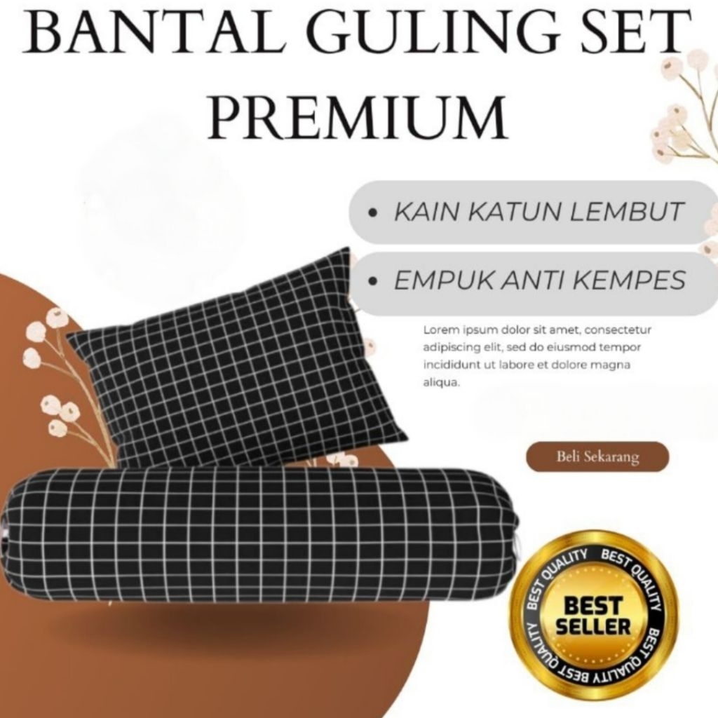 Jual BENUA-Bantal Guling isi Busa Kualitas super awet | Shopee Indonesia