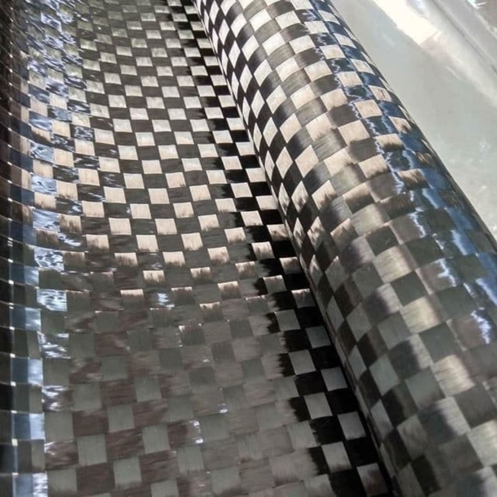 Jual carbon kevlar spread tow 8 x 8 mm ukuran 1,5 meter x 1 meter ...