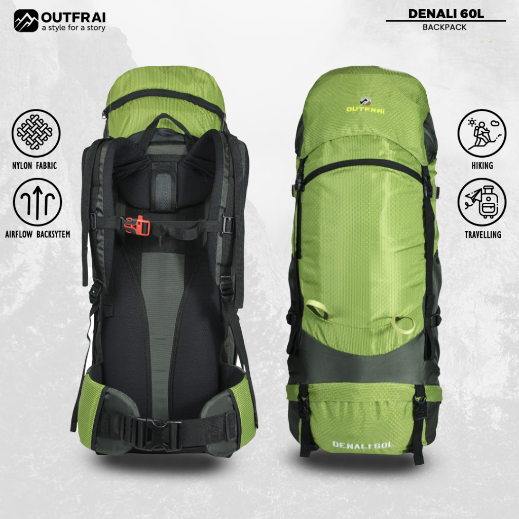 Jual Carrier 60L Tas Gunung Tas Carrier 60L Outdoor Tas Keril Outfrai ...