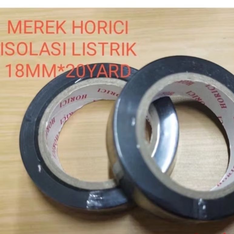 Jual ISOLASI LISTRIK HITAM TAHAN PANAS HOKI TAPE ELEKTRIK DOUBLE TAPE ...