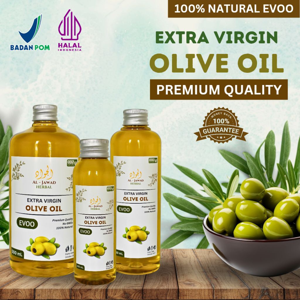 Jual Extra Virgin Olive Oil 100% Organik l Minyak Zaitun Ekstra Virgin ...