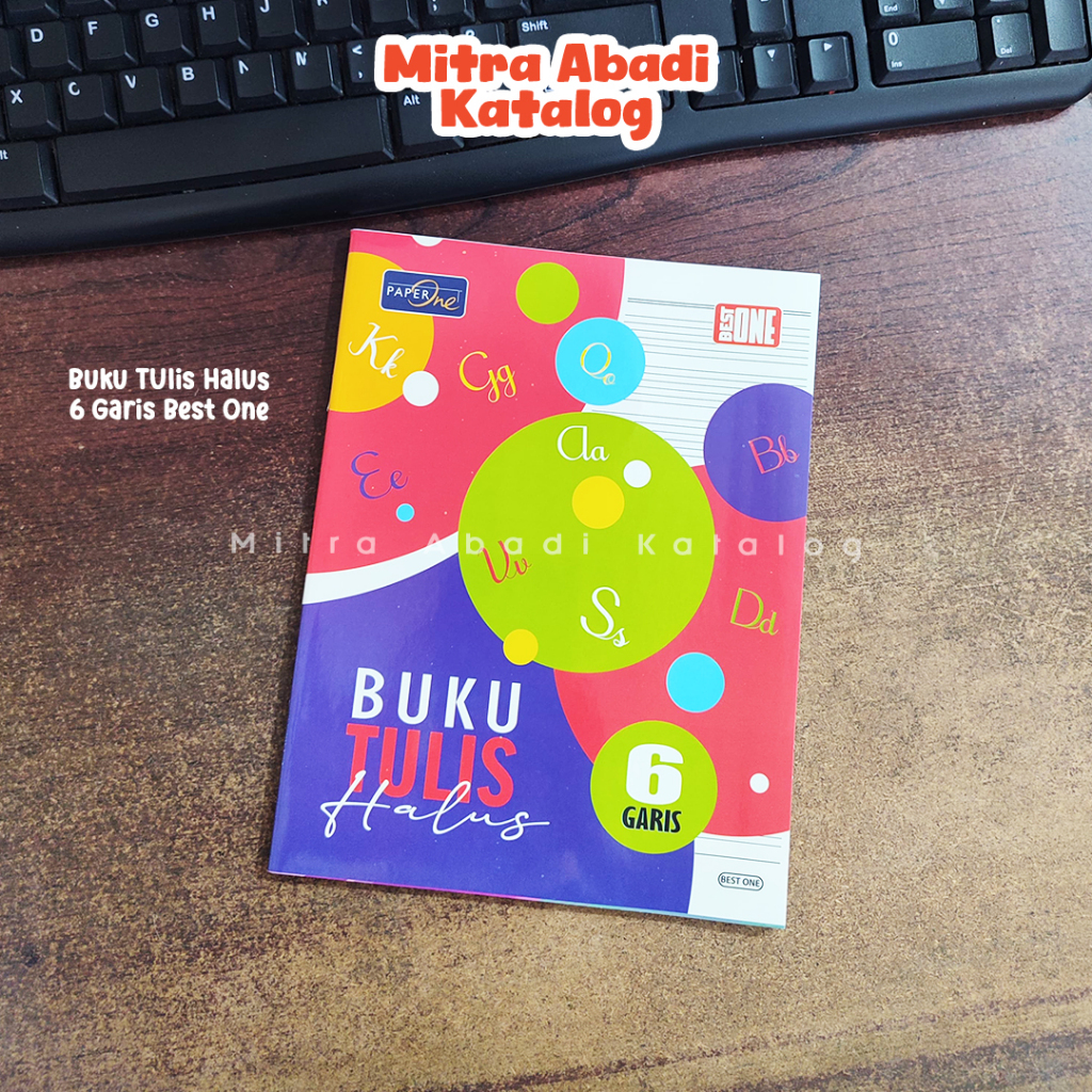Jual (1 PCS) BUKU TULIS HALUS 6 GARIS BEST ONE / 38 LEMBAR BY PAPER ONE ...