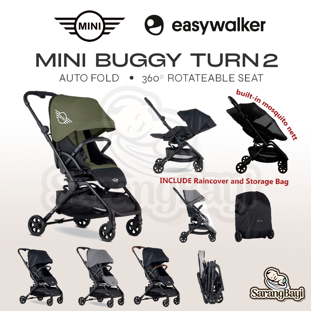 Jual Easywalker Mini Buggy Turn 2 Stroller / Reversible Stroller ...