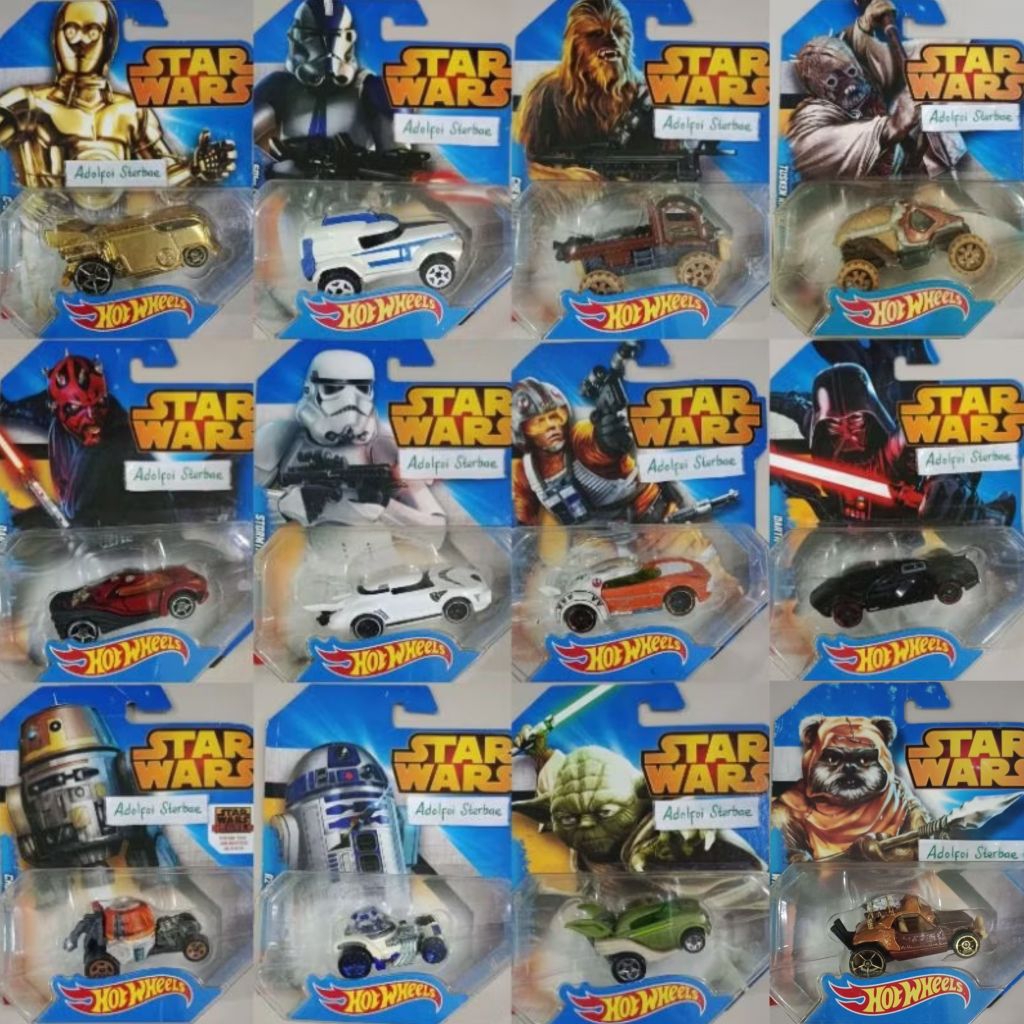 Jual hotwheels hot wheels disney star wars 501st clone trooper ...