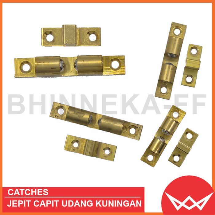 Jual Catches Jepit Pintu Capit Udang Kuningan / Peloran Pintu Rumah ...