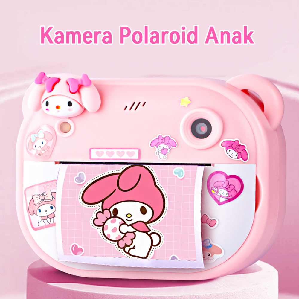 Jual Kamera Anak Mini Instant Print Layar FHD 2 Inch Digital Dual ...