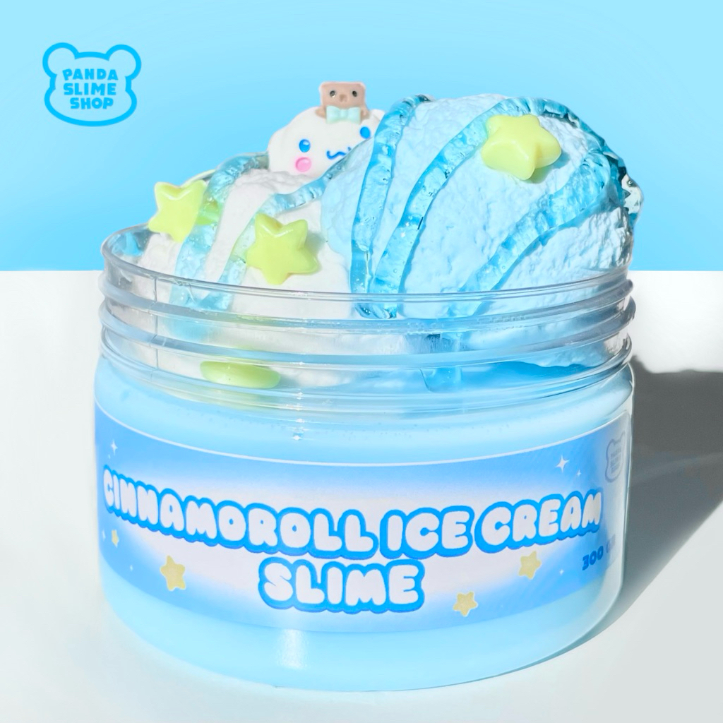 Jual cinnamoroll ice cream slime by pandaslimeshop | Shopee Indonesia