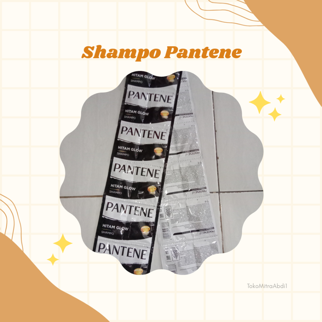 Jual Pantene Sachet Hitam Glow / Pantene Hitam Glow 12 pcs x 10 ml ...