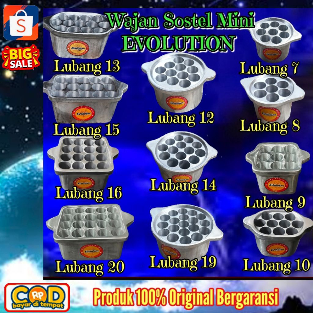 Jual WAJAN SOSTEL MINI EVOLUTION | Shopee Indonesia