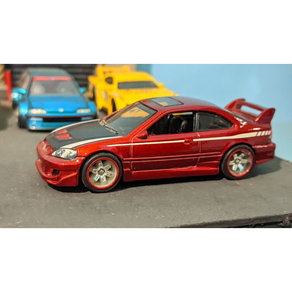 Jual hot wheels civic merah | Shopee Indonesia