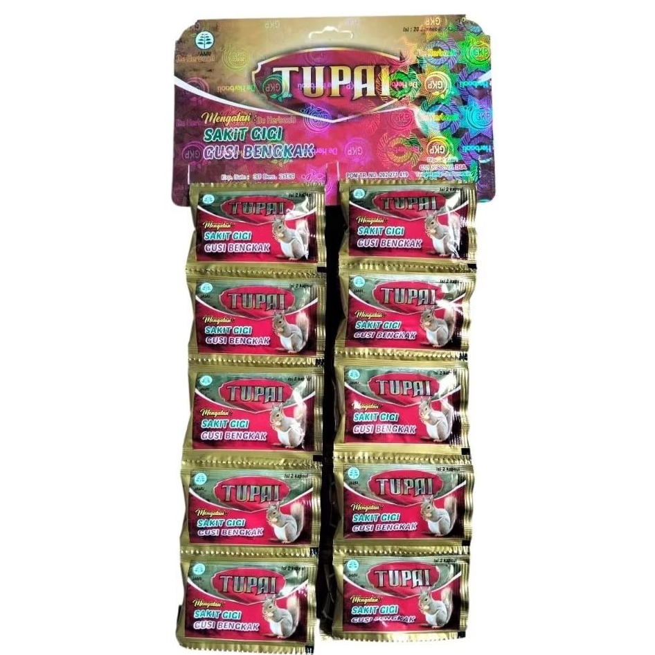 Jual Obat Sakit Gigi Cap Tupai Gigi Dan Gusi Bengkak | Shopee Indonesia