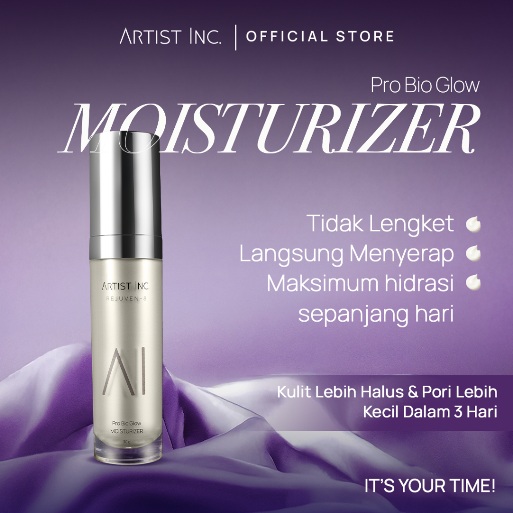 Jual [EXCLUSIVE LAUCH] ARTIST INC. REJUVEN-8 Moisturizer – Pro Bio Glow ...