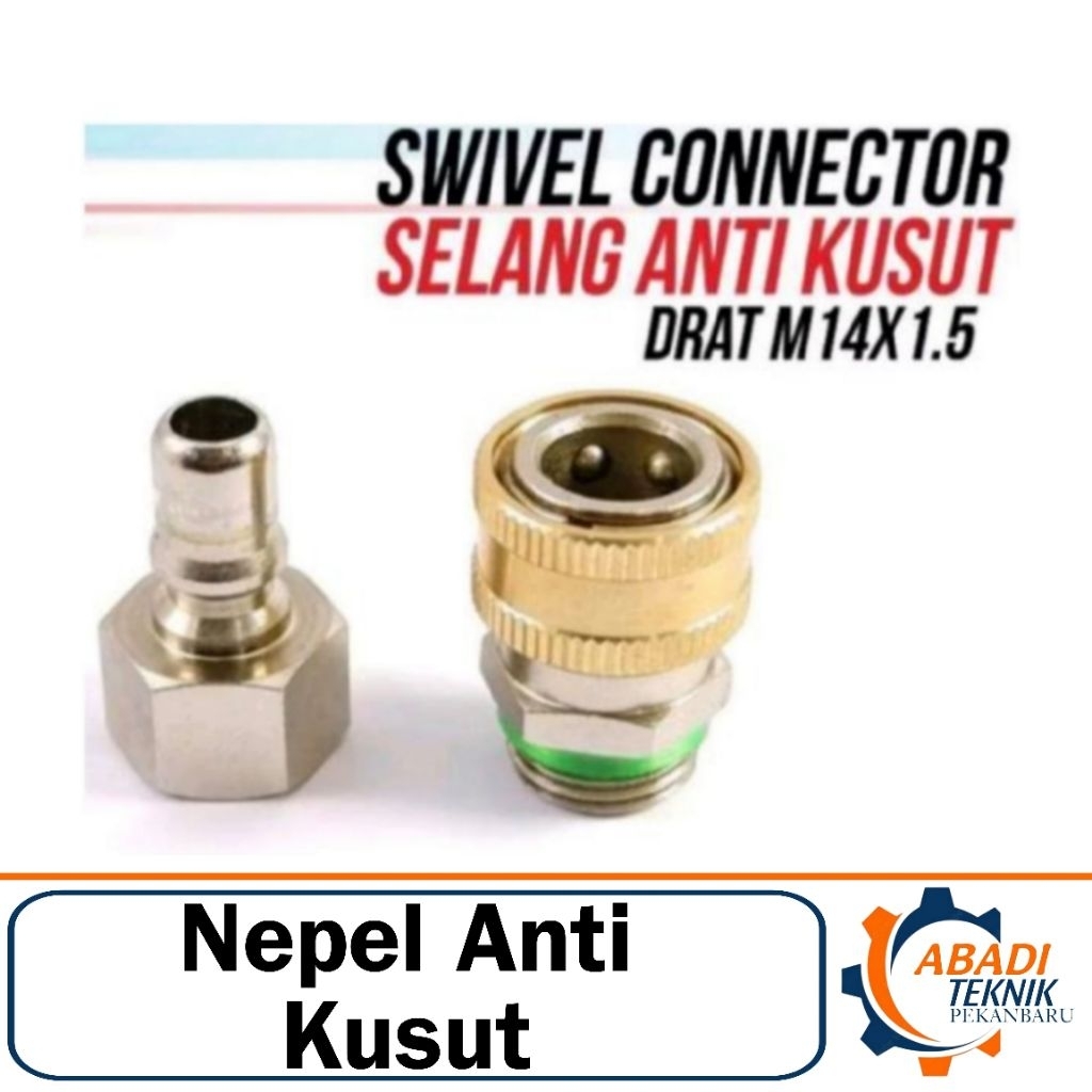 Jual Konektor Selang Angin Air Anti Kusut Conektor Kopler Sambungan ...